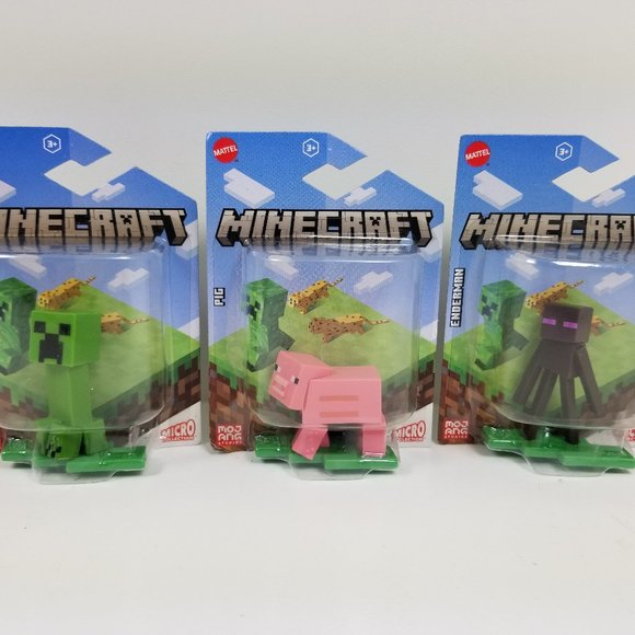 Matell | Toys | Minecraft Cake Decorations Set Of 4 Approximately2 Or ...